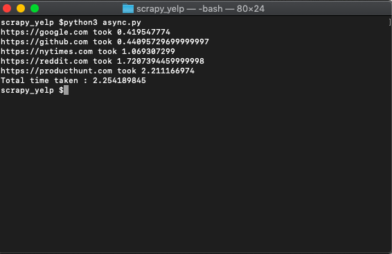 Synchronous Web Scraping v/s Asynchronous Web Scraping | Proxies API