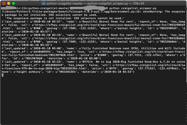 How to Scrape Craigslist at Scale Using Python | Proxies API
