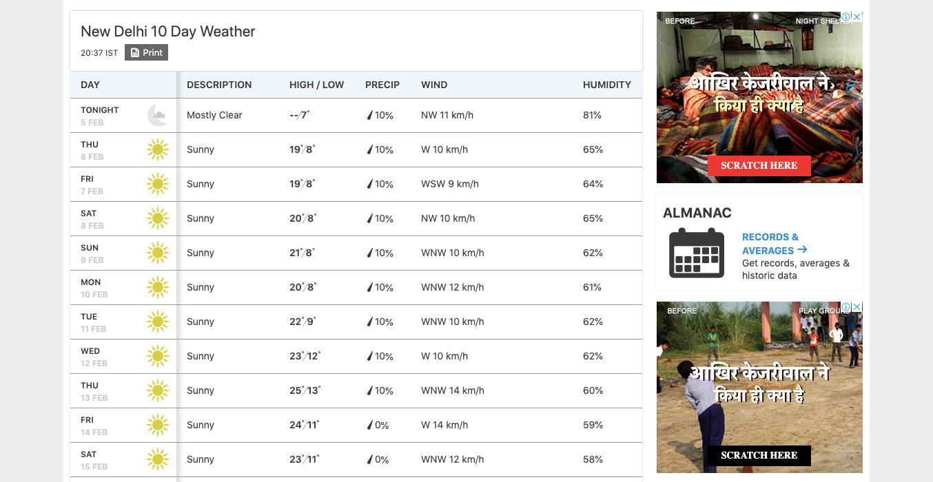 Web Scraping Weather Data Using Node JS and Puppeteer | Proxies API